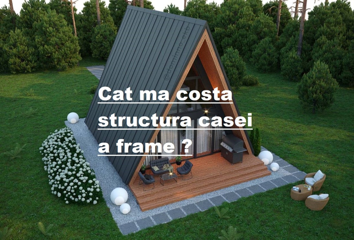 Cat Costa o Casa de lemn tip a frame ? Calculator costuri la rosu ...